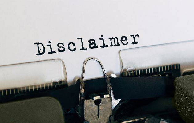 Disclaimer Notice - Tech Asia